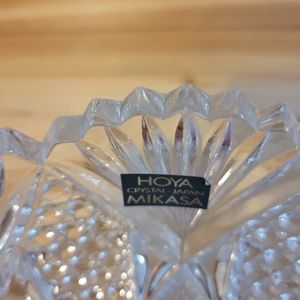 Hoya Crystal Japan Mikasa | Kitchen | Vintage Hoya Crystal Japan Mikasa ...